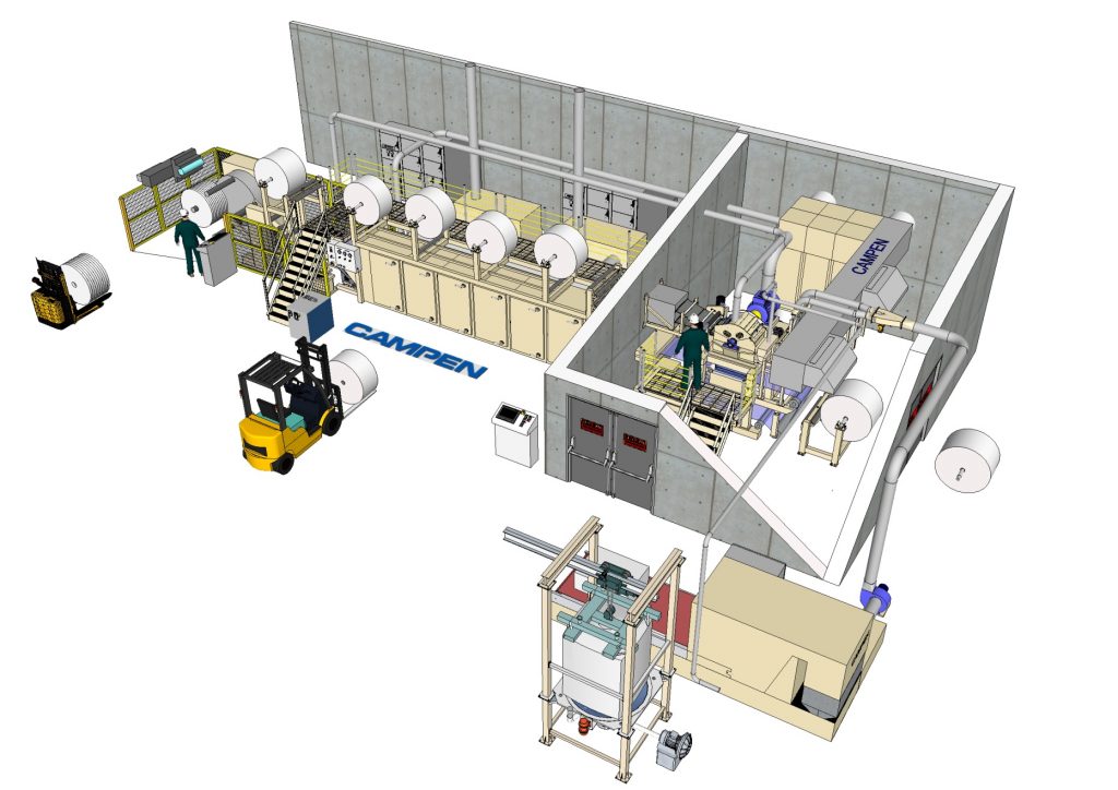 Airlaid turnkey systems - Flexible turnkey lines for the nonwoven industry