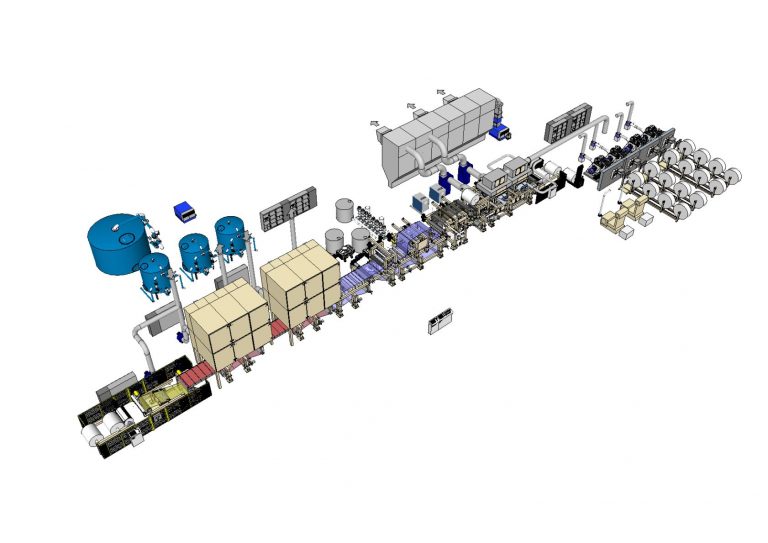 Airlaid turnkey systems - Flexible turnkey lines for the nonwoven industry